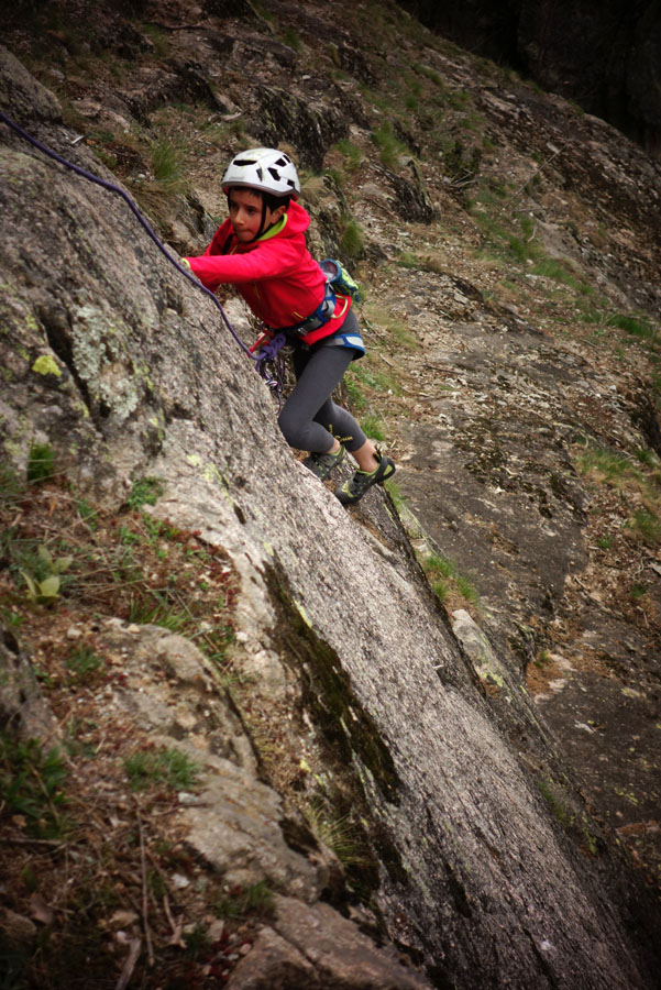 Ailefroide : Escalade de printemps la Draye, progresser en grande voie